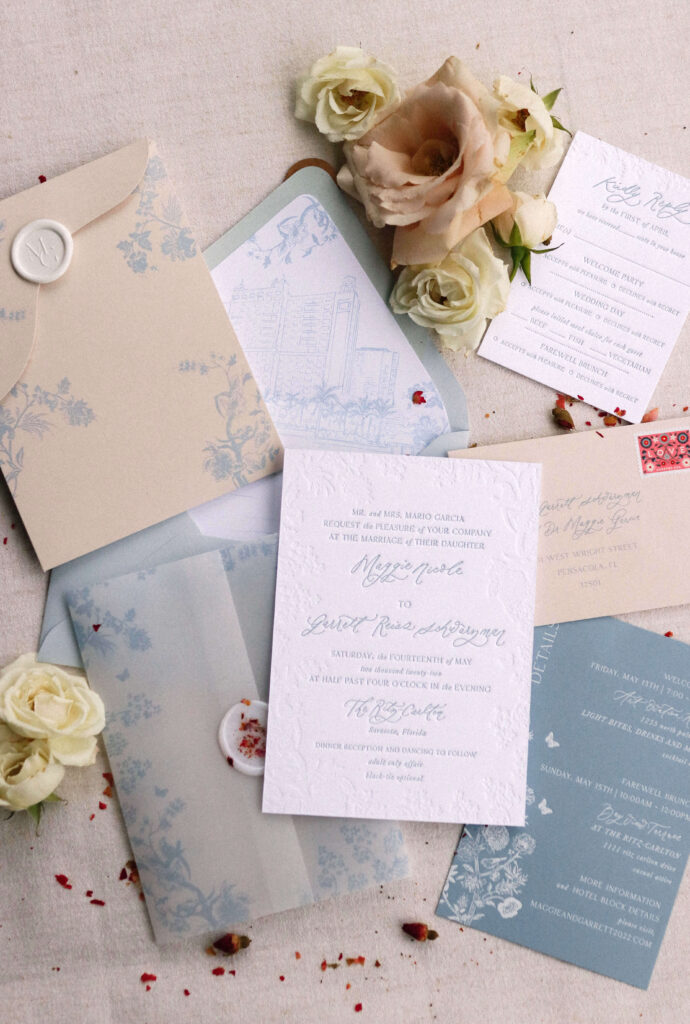 Trends in Custom Wedding Invitations for 2024 - andimejia.com